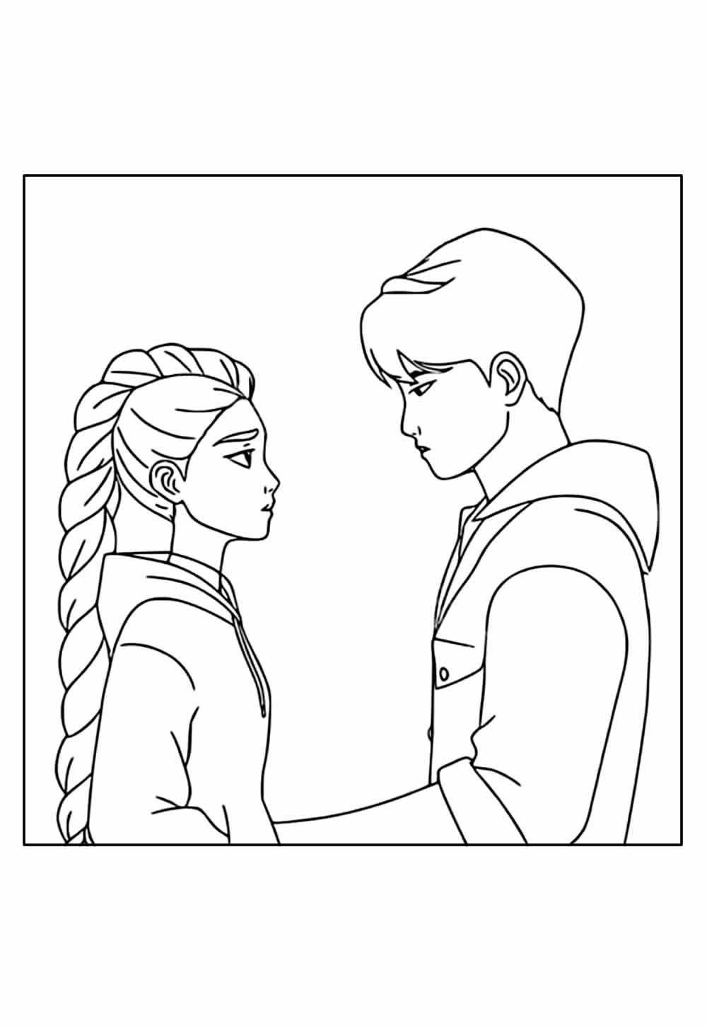 Desenhos de Rumi e Jinu para pintar e imprimir - Como fazer em casa