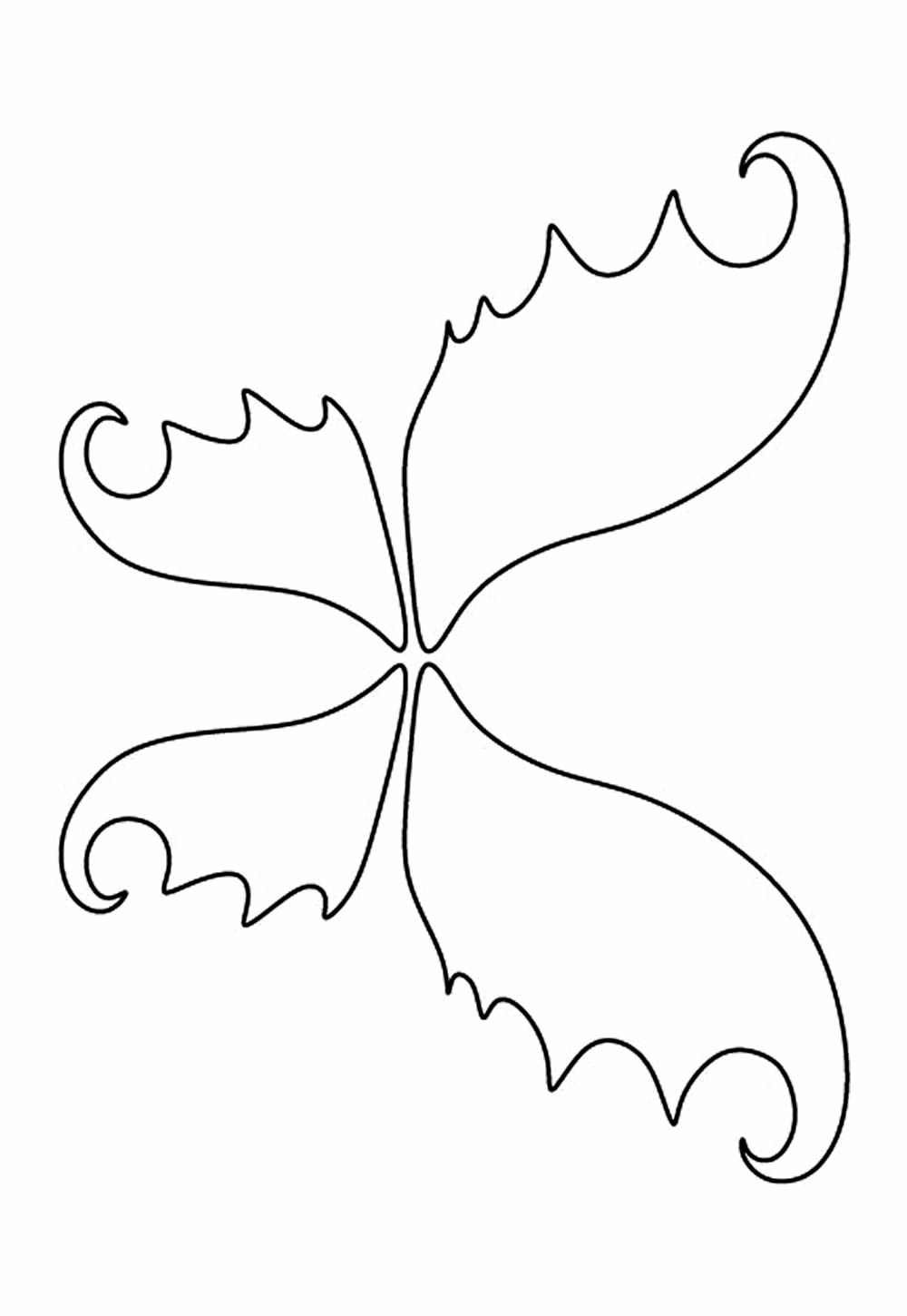 Asas de Borboleta: 20 Moldes para Imprimir - Como fazer em casa