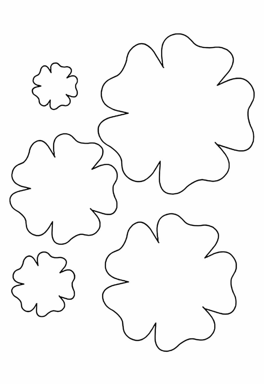Moldes para Flores de Papel - Como fazer em casa